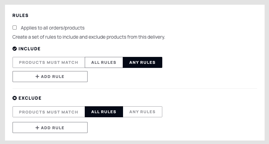 How to use the Rules System?