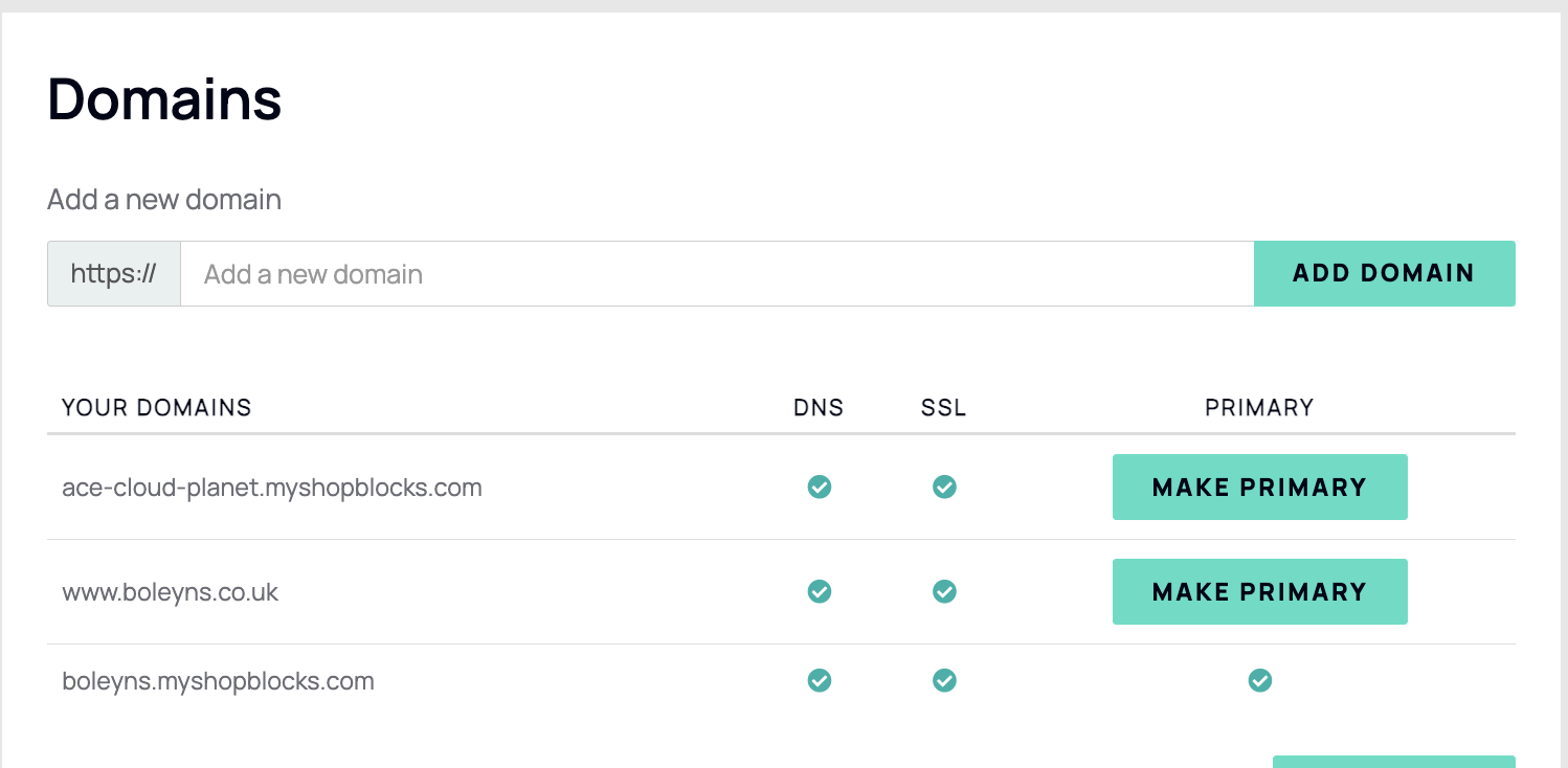 How do I connect my domain to Symphony?